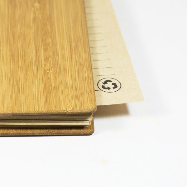 Bamboo Notebook with Recycled Paper (50 Pages) | Wecomart - Buy ...