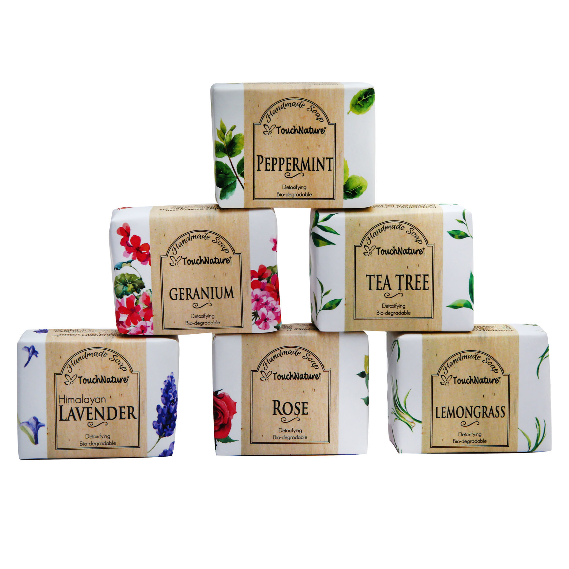 Mini Soap Set in Nepali Handmade Box (Set of 6) | Wecomart - Buy ...