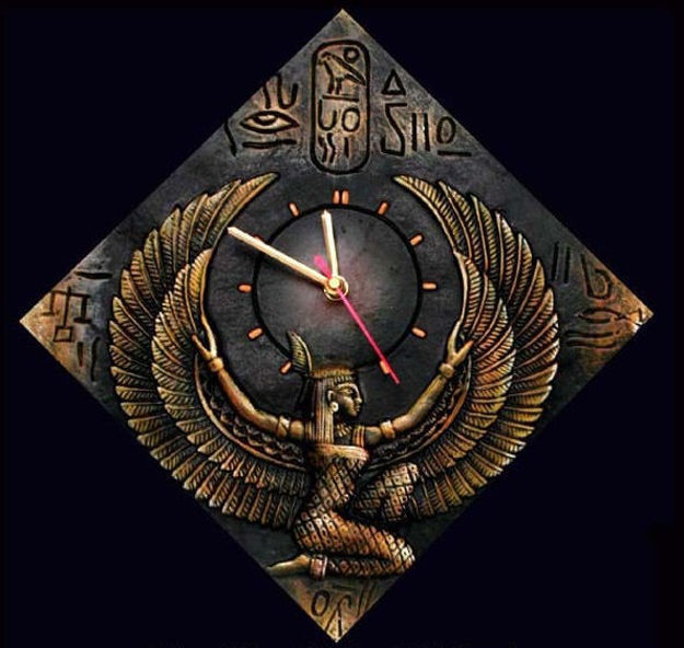 Terracotta Wall Clock (Angel Design) | Wecomart - Buy Authentic Indian ...