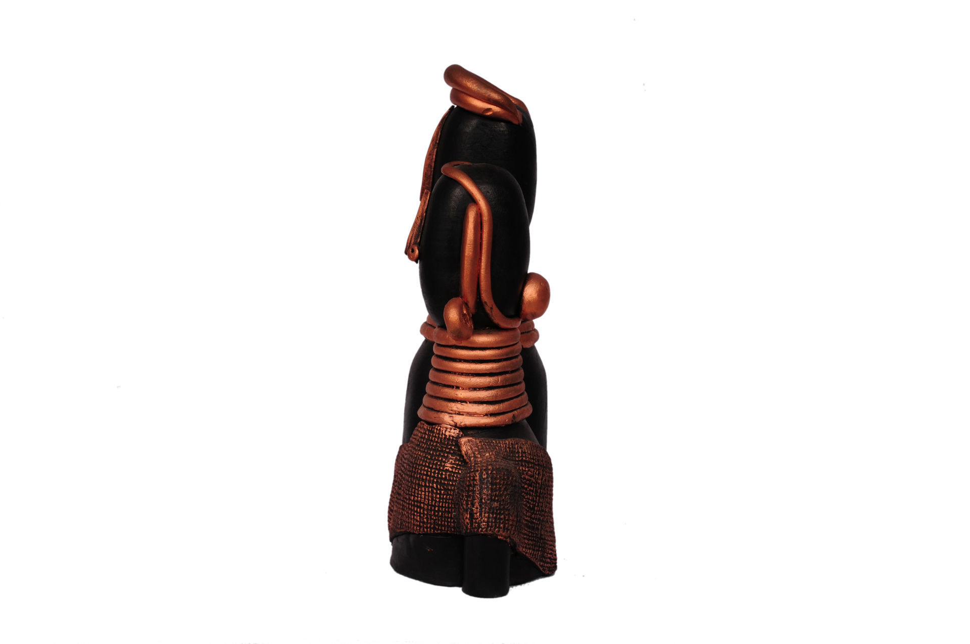 Terracotta Copper Couple Doll | Wecomart - Buy Authentic Indian ...