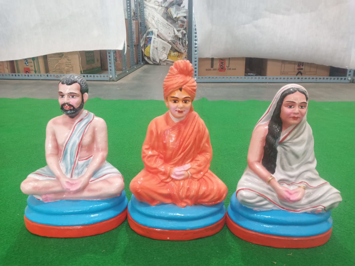 Vivekananda, Ramakrishna Paramahamsa & Sharada Devi (Pack of 3 ...