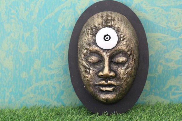 Egyptian Face Mask Wall Mural (Set of 1) | Wecomart - Buy Authentic ...