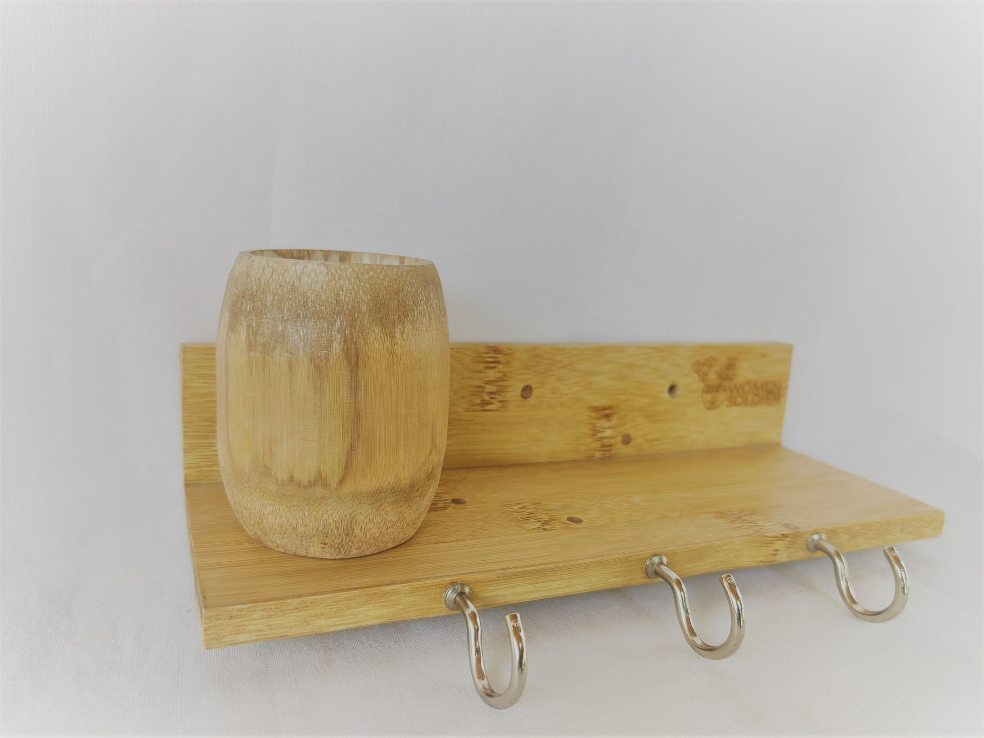 Bamboo Wall Mounted Key Holder | Wecomart - Buy Authentic Indian ...