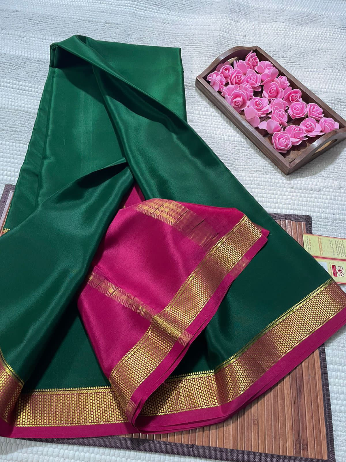 Pure Mysore silk sarees | Wecomart - Buy Authentic Indian Handicrafts ...
